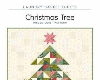 Laundry Basket Quilts Christmas Tree Quilt Pattern PAPER - Etsy