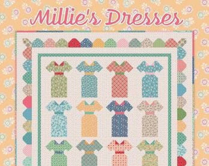 Millie's Dresses Quilt Pattern by Lori Holt of Bee in My Bonnet - Etsy