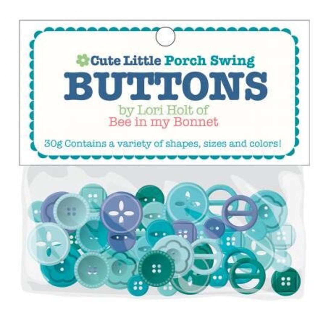 Lori Holt Cute Little Buttons Porch Swing Assortment - Etsy