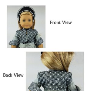 Tudor Partlet PDF Sewing Pattern for 18" Dolls Such as American Girl ...