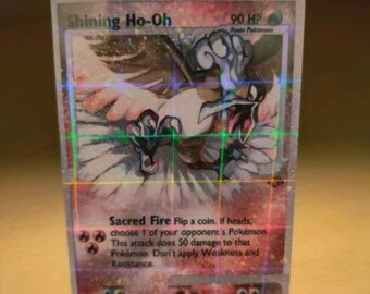 Shining Ho Oh Card - Etsy