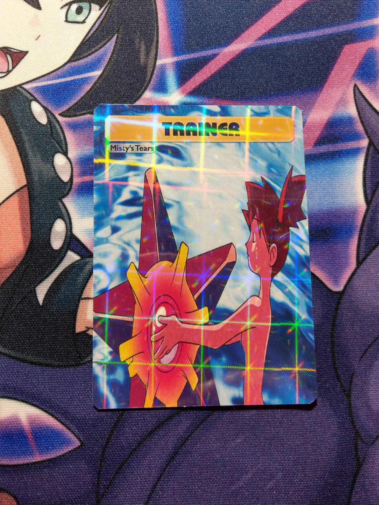 Holo Shiny Custom Pokemon Card misty's Tearv5 - Etsy