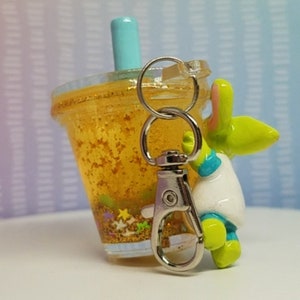 Chibi Animal Charm | Animal Dangler | Boba Tea Keychain | Ych | Your ...
