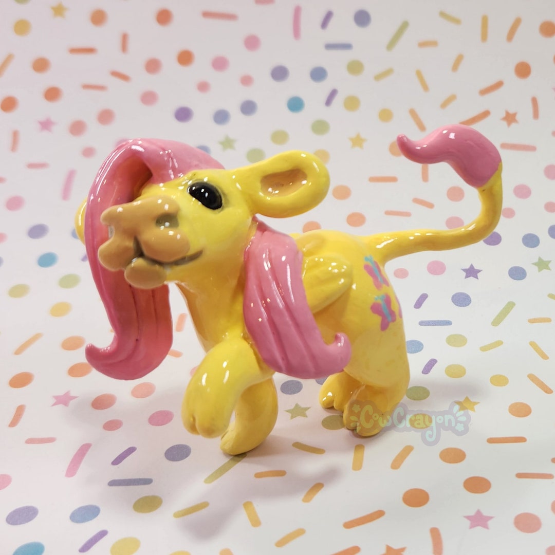 Fluttershy Cow / Yellow Cow / Clown Bull / Mlp / Friendship is Magic ...