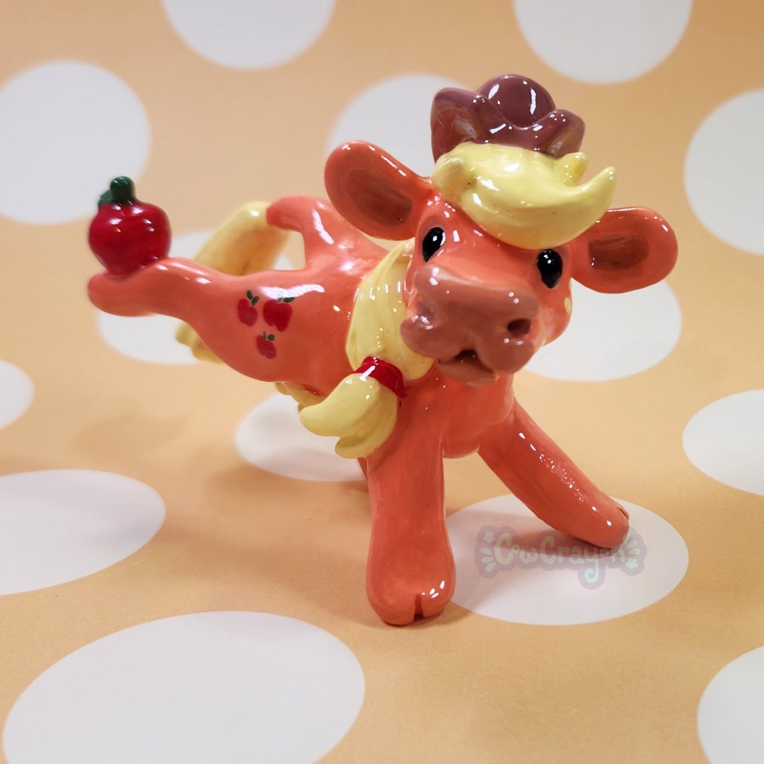 Applejack Cow / Orange Cow / Clown Bull / Mlp / Friendship is Magic ...