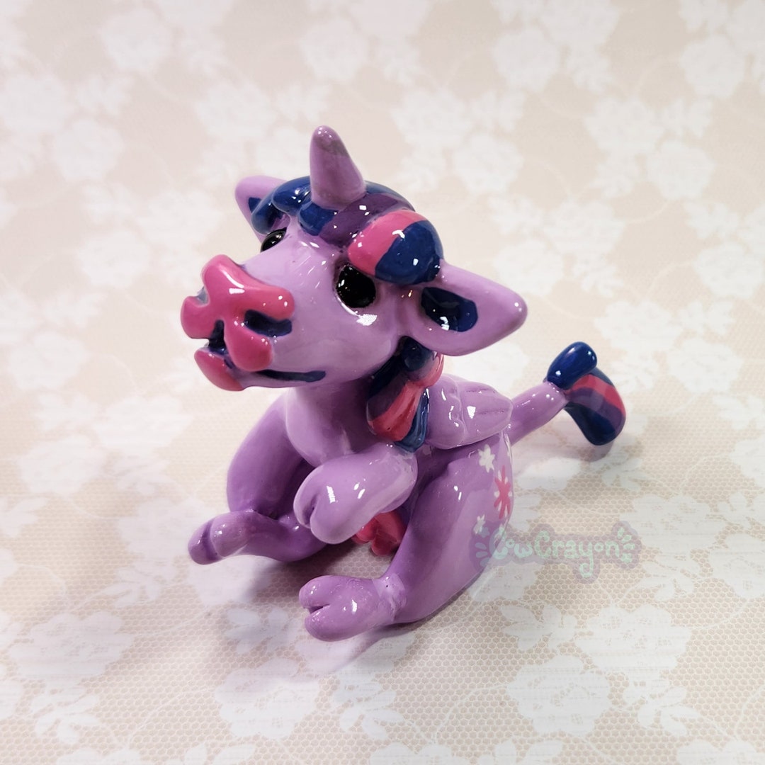 Twilight Sparkle Cow / Purple Cow / Clown Bull / Mlp / Friendship is ...