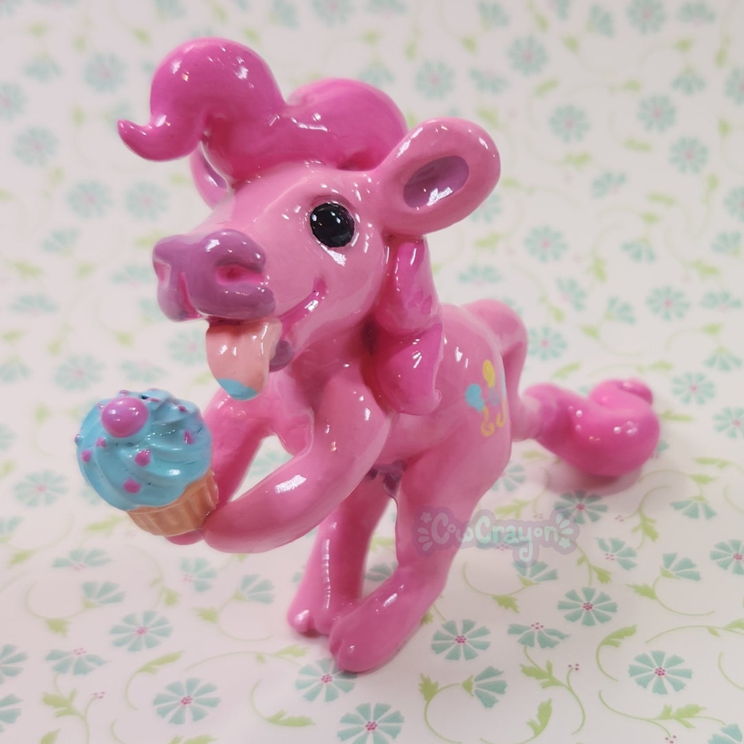 Pinkie Pie Cow / Pink Cow / Clown Bull / Mlp / Friendship is Magic / My ...