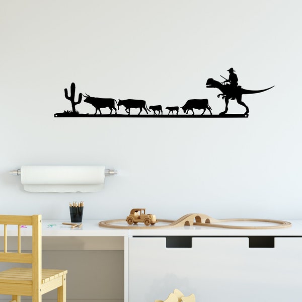Metal Desert Scene Wall Art - Etsy