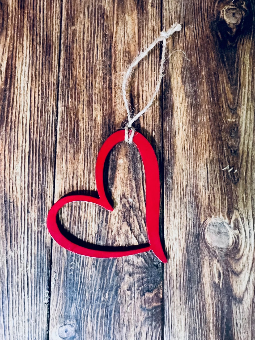 Heart Ornament | Red Heart Ornament | Heart | Valentine| Wedding Guest ...