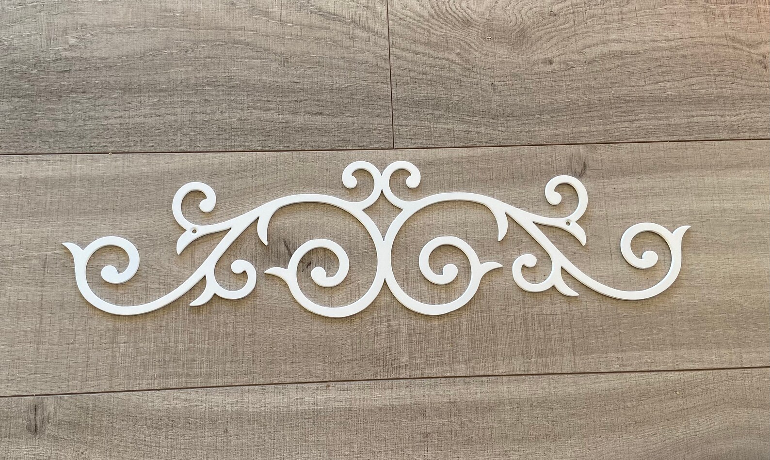 Metal Scroll Metal Home Decor Metal Wall Decor Farmhouse - Etsy
