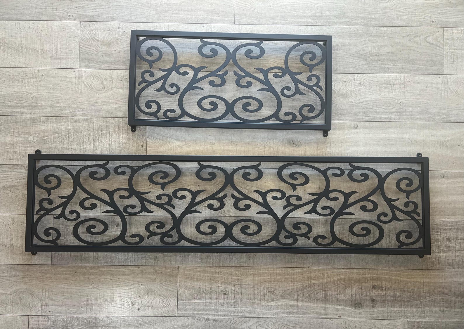 Elegant S Scroll Window Grille | Custom Metal Window Grate ...