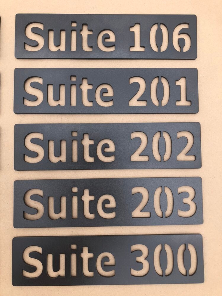 Custom Name Plate Drop Zone Names Metal Label Custom | Etsy