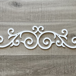 Metal Scroll | Metal Home Decor | Metal Wall Decor | Farmhouse Wall ...