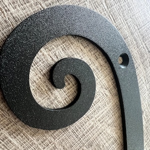 Simple Metal Scroll | Metal Home Decor | Metal Wall Decor | Farmhouse ...