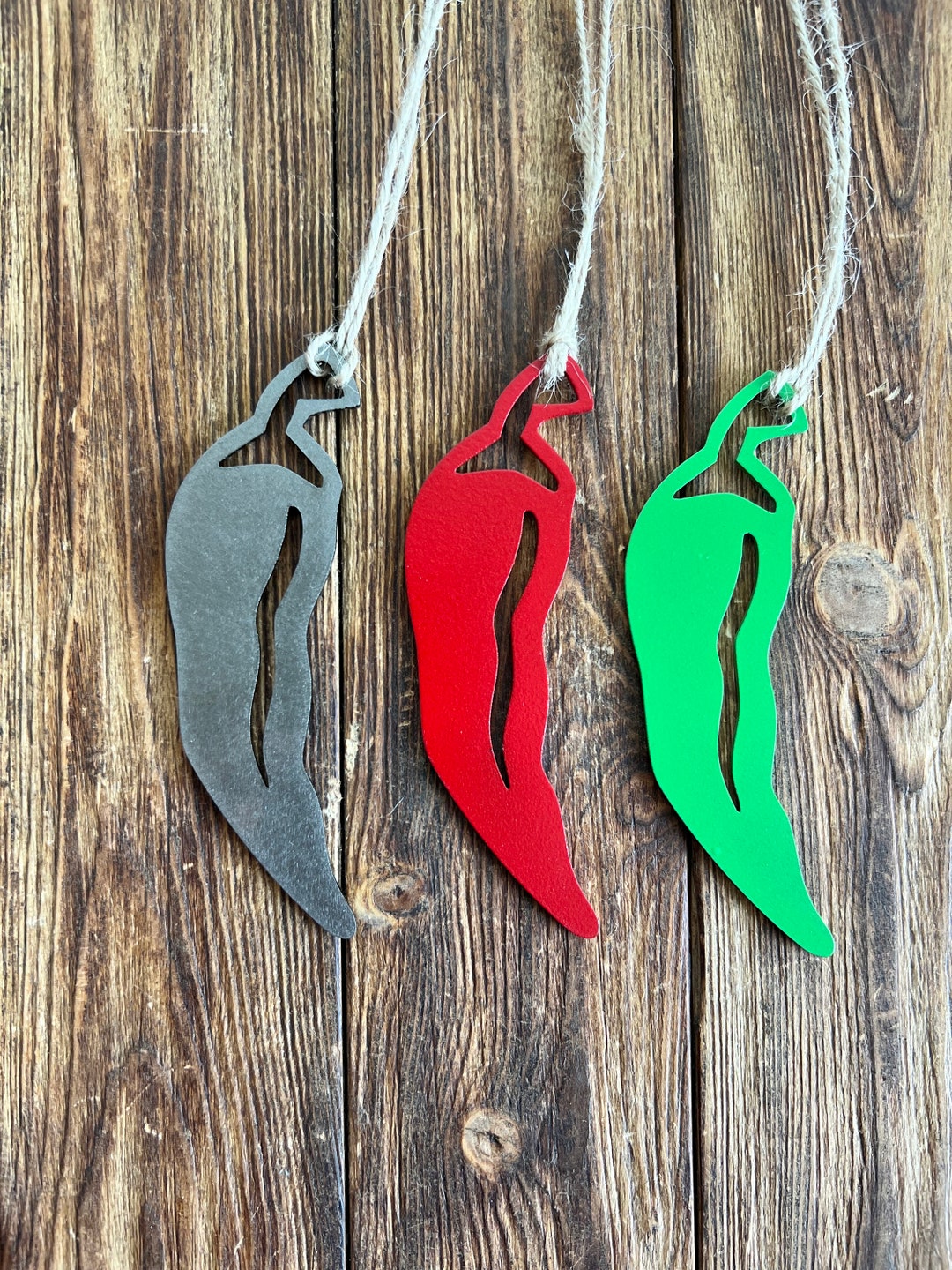 Chile Pepper Ornament | Green Chile Ornament | Red Chile Ornament| New ...