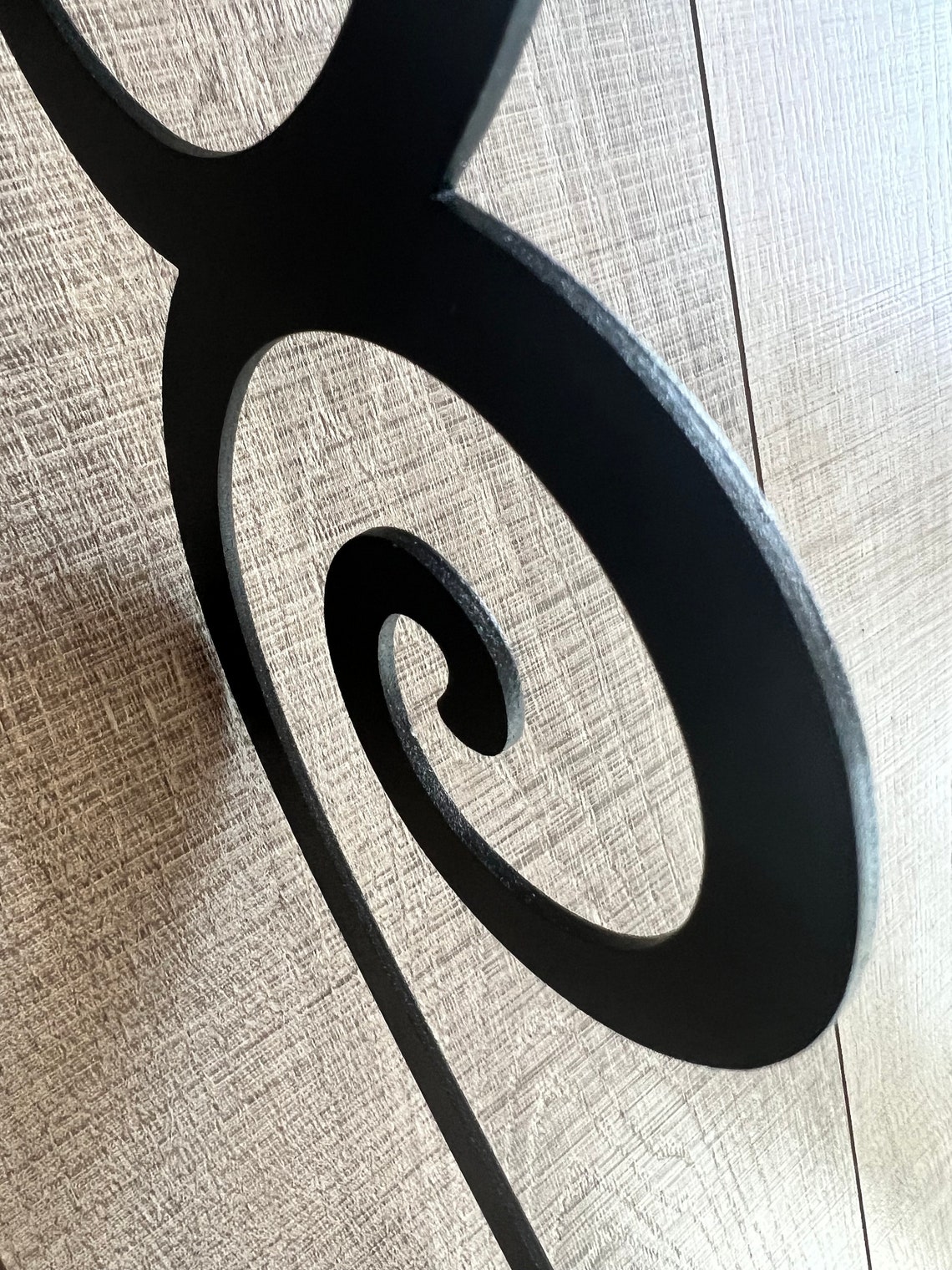 Simple Metal Scroll | Metal Home Decor | Metal Wall Decor | Farmhouse ...