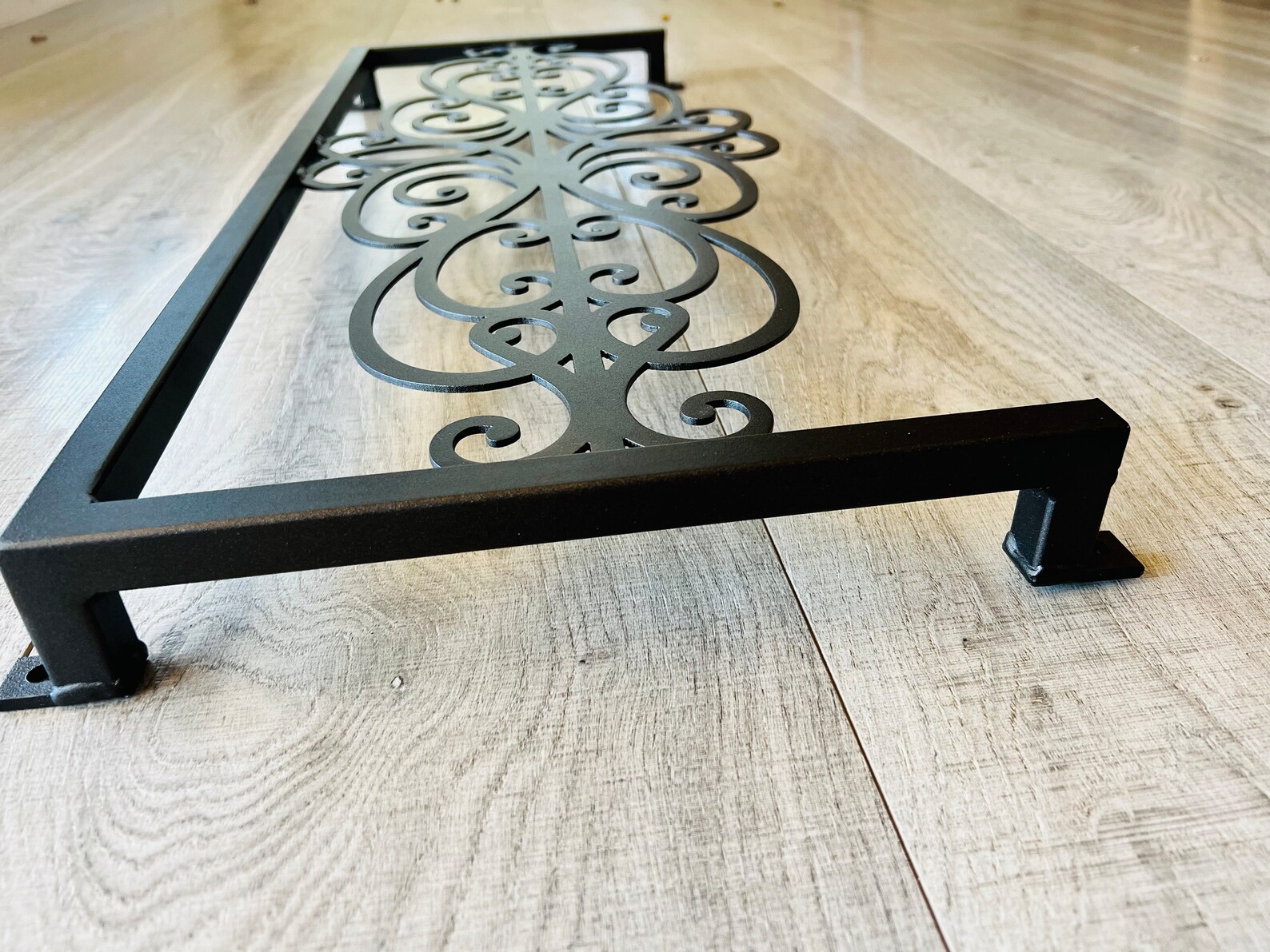 Window Grille Scroll Custom Metal Window Grate - Etsy