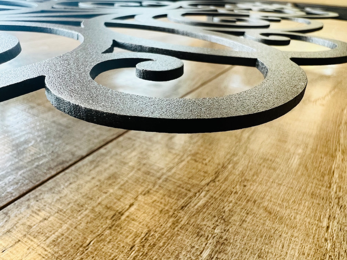 Window Grille Scroll | Custom Metal Window Grate | Customizable Metal ...