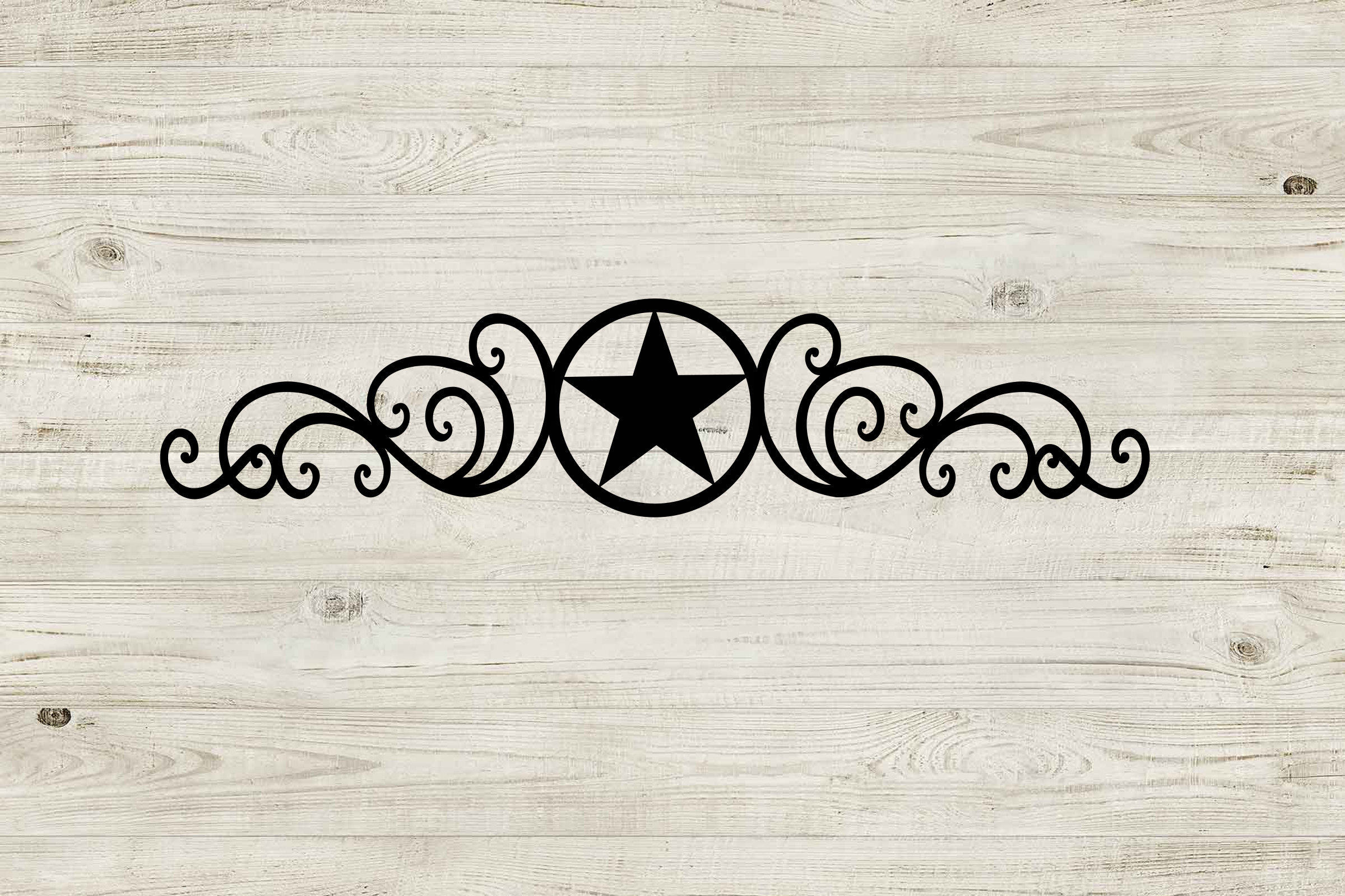 Metal Star Scroll - Etsy