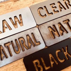 Custom Name Plate Drop Zone Names Metal Label Custom - Etsy