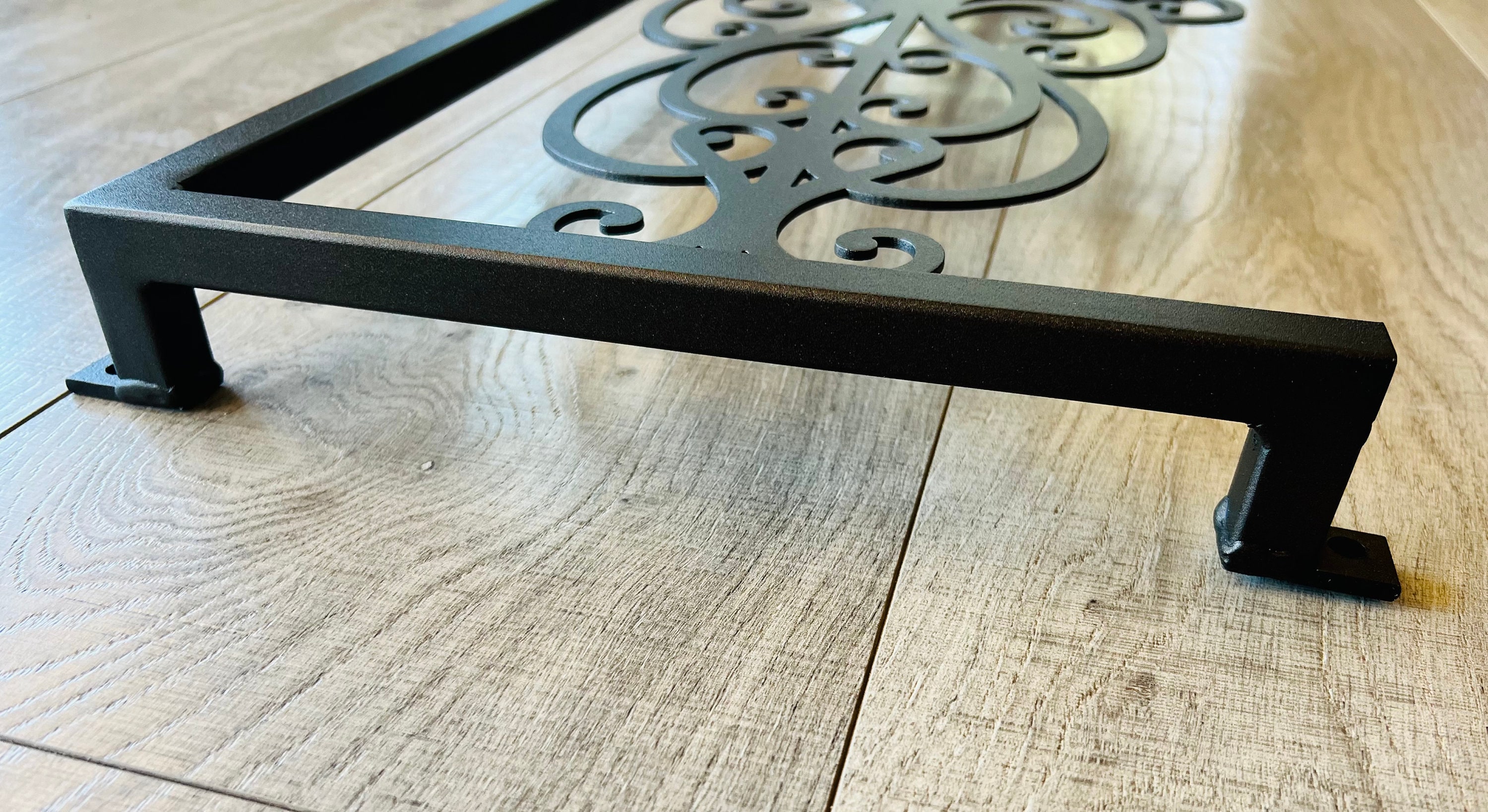 Window Grille Scroll | Custom Metal Window Grate | Customizable Metal ...
