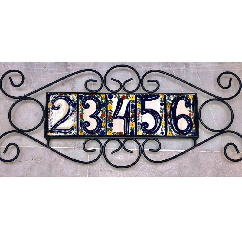 Tile House Numbers - Etsy