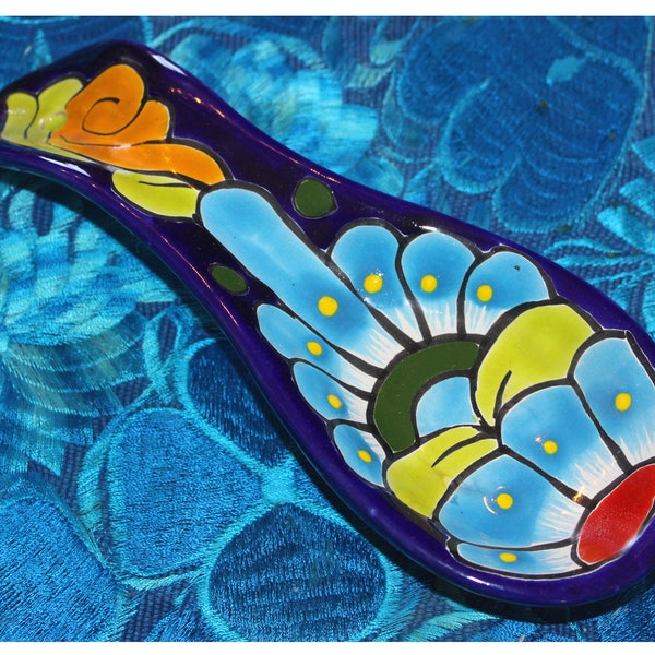 Talavera Spoon Rest - Etsy