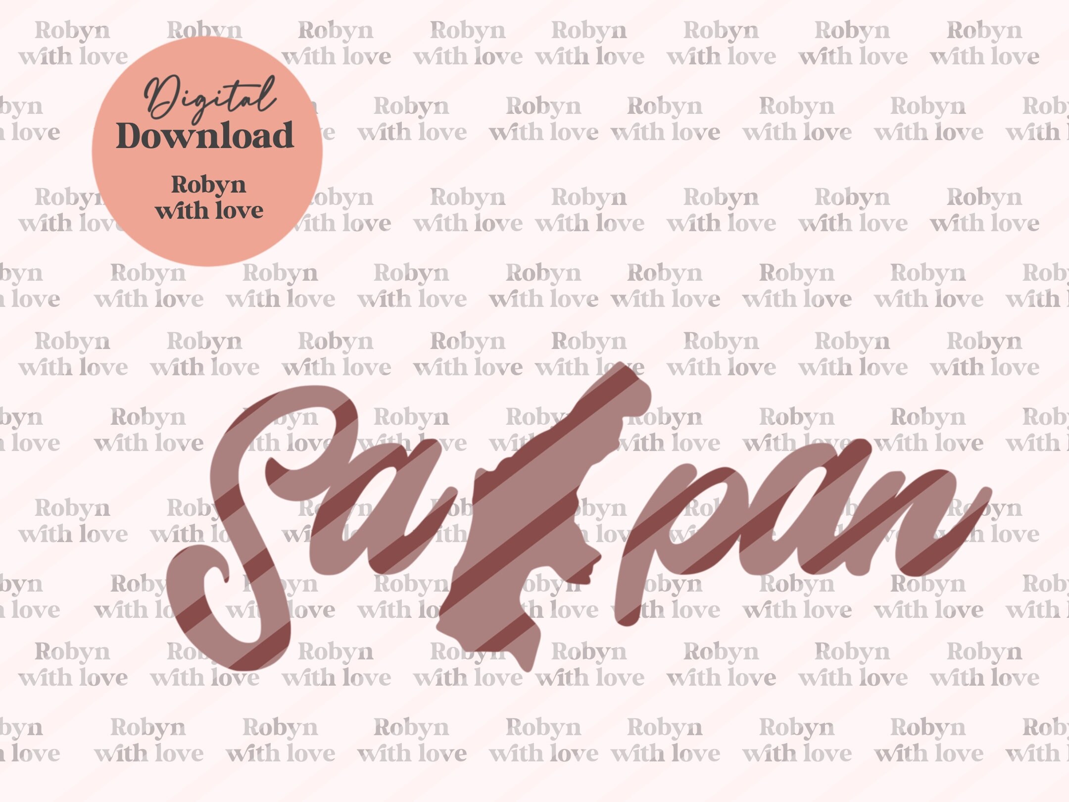 Saipan Svg Decal Chamorro Digital File Islander Svg - Etsy Australia