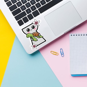 Latte Stone Sea Turtle Sticker for Tumblers or Laptops, Cute Chamorro ...