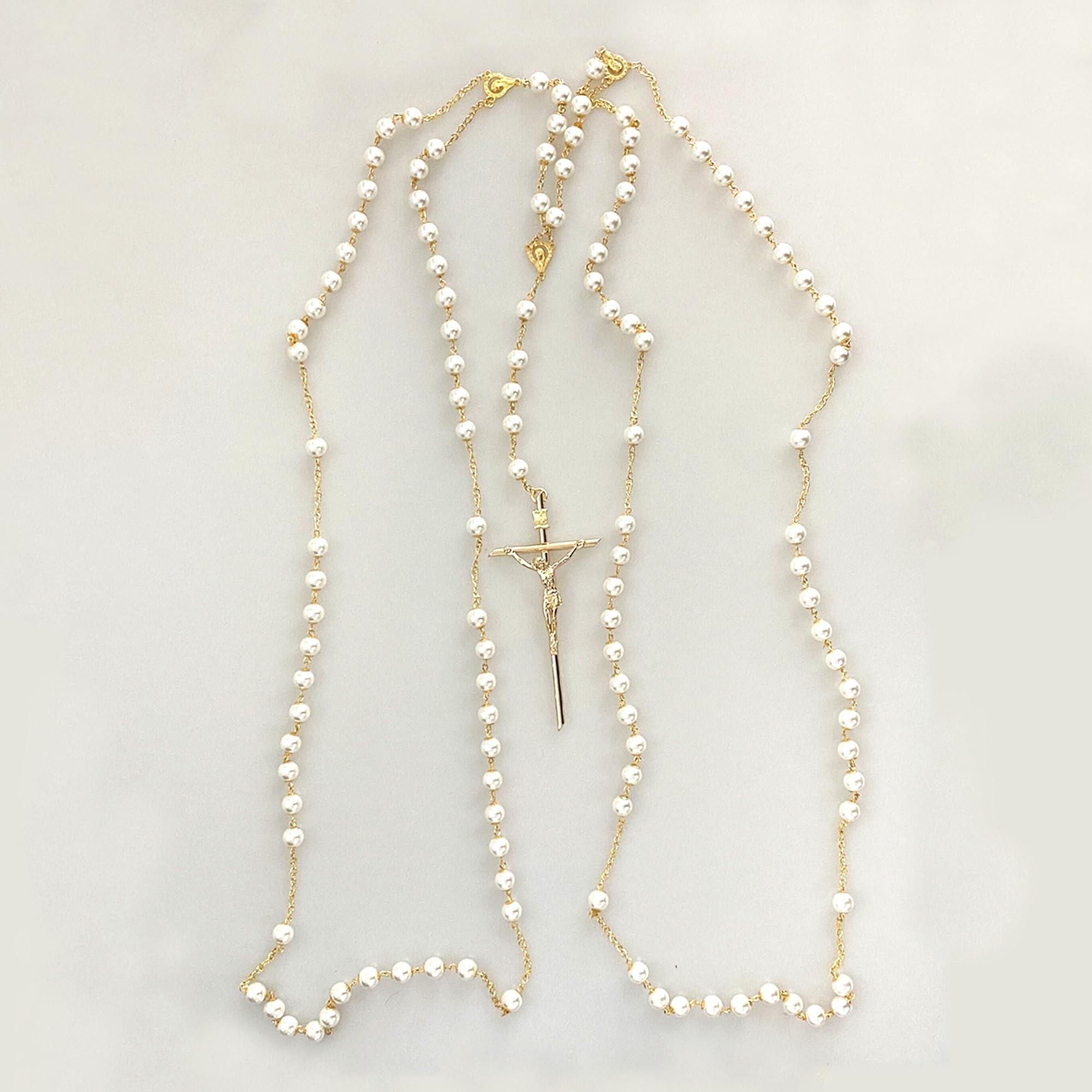Custom Lasso Rosary- Catholic Bride- Double Rosary for Display/wedding ...