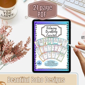 Finger Tracing Cards, Finger Maze PDF File, Calming Breathing ...