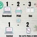 Finger Tracing Cards, Finger Maze PDF File, Calming Breathing ...