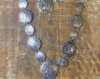 Concho Necklace | Etsy