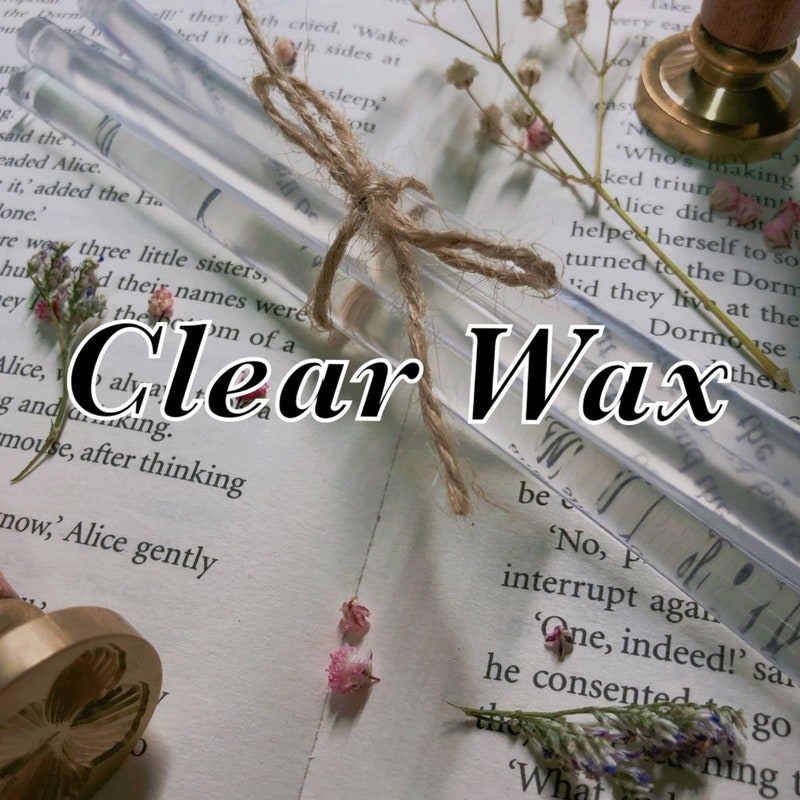Clear Wax - Etsy