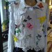 Hand Decorated White Denim Jacket .... " BUTTERFLY World" - Etsy
