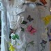 Hand Decorated White Denim Jacket .... " BUTTERFLY World" - Etsy