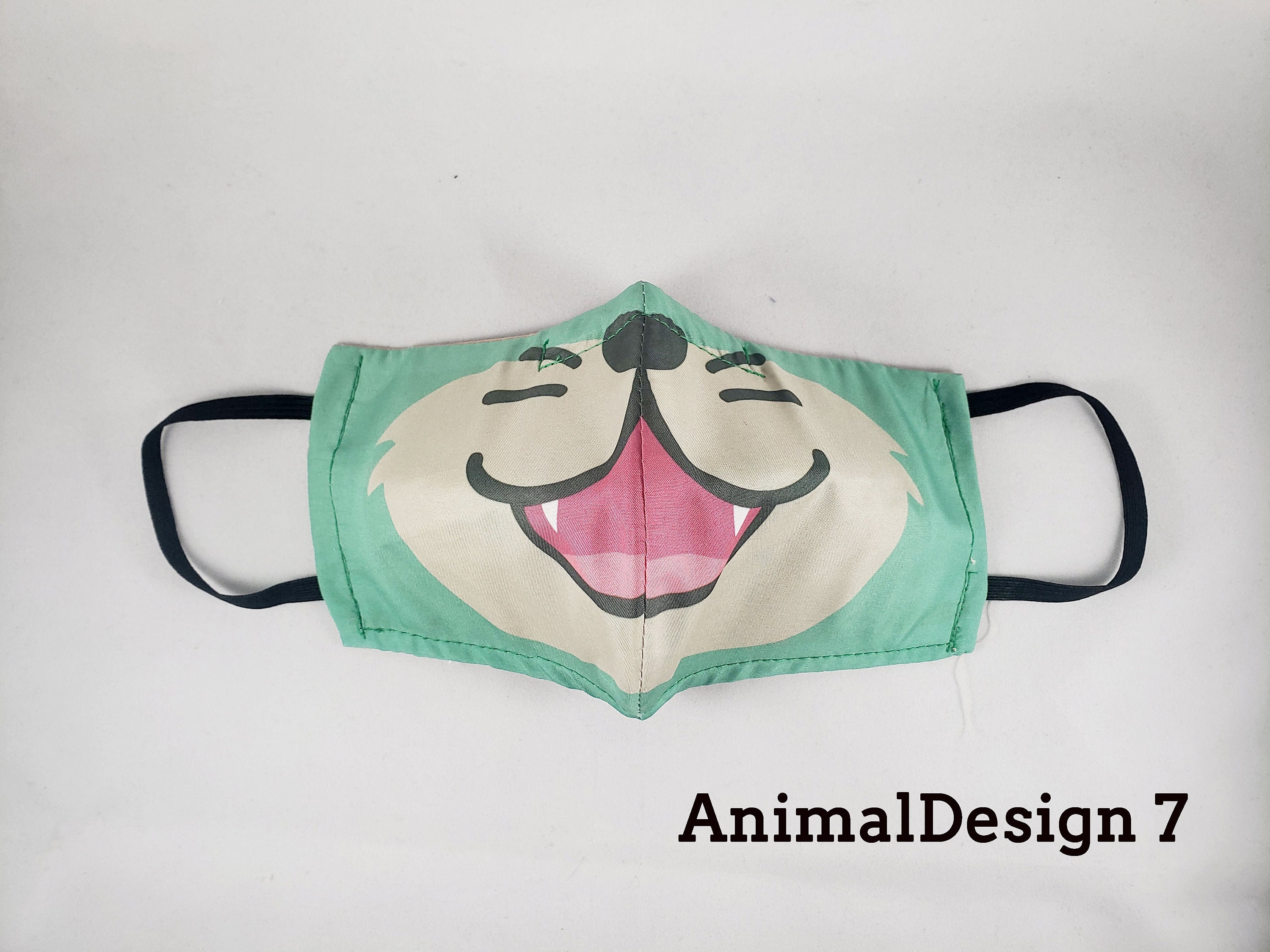 Fun Animal Cute Reusable Cloth Face Masksface Coverings for | Etsy