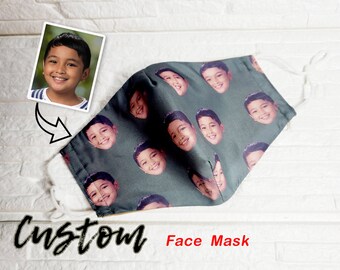 Photo Face Mask | Etsy