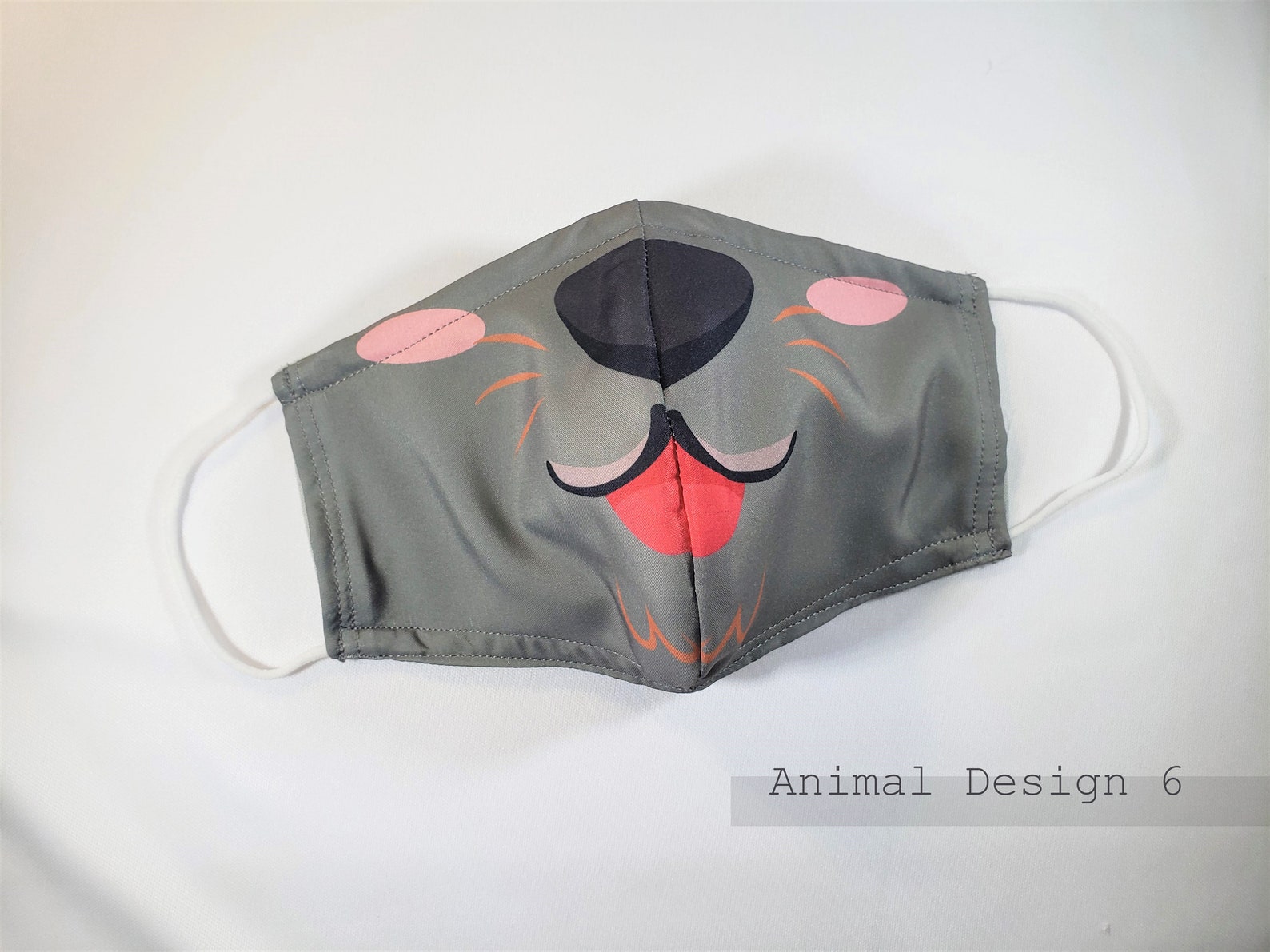 Fun Animal Cute Reusable Cloth Face Masksface Coverings for - Etsy