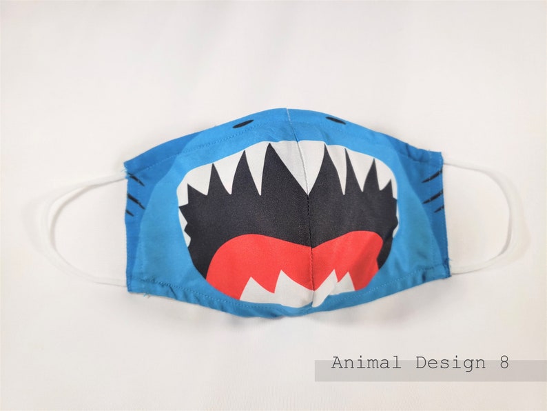 Fun Animal Cute Reusable Cloth Face Masksface Coverings for - Etsy
