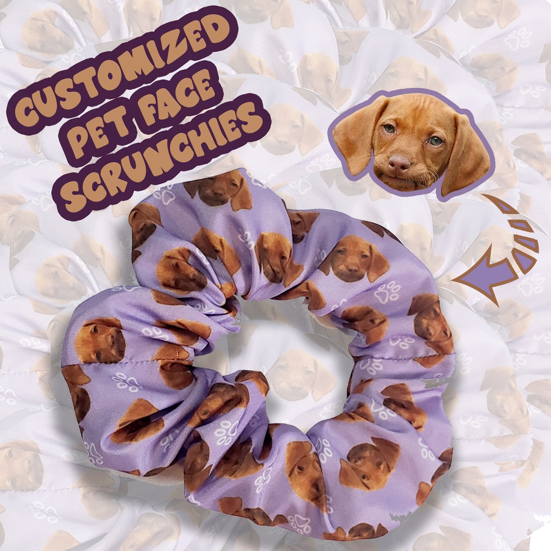 Customized Pet Scrunchie,custom Pet Scrunchy,personalized Pet Scrunchie ...