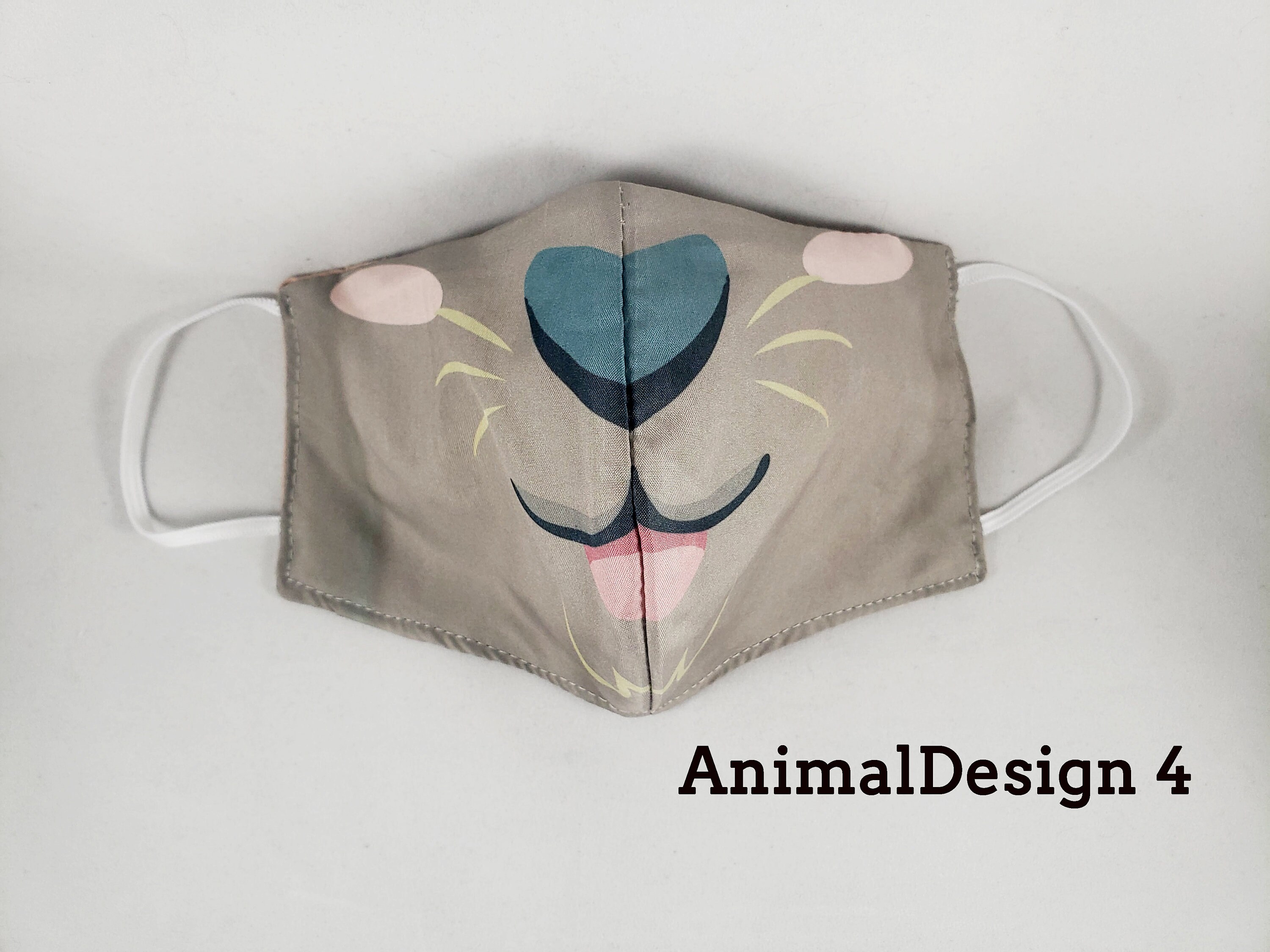 Fun Animal Cute Reusable Cloth Face Masksface Coverings for | Etsy