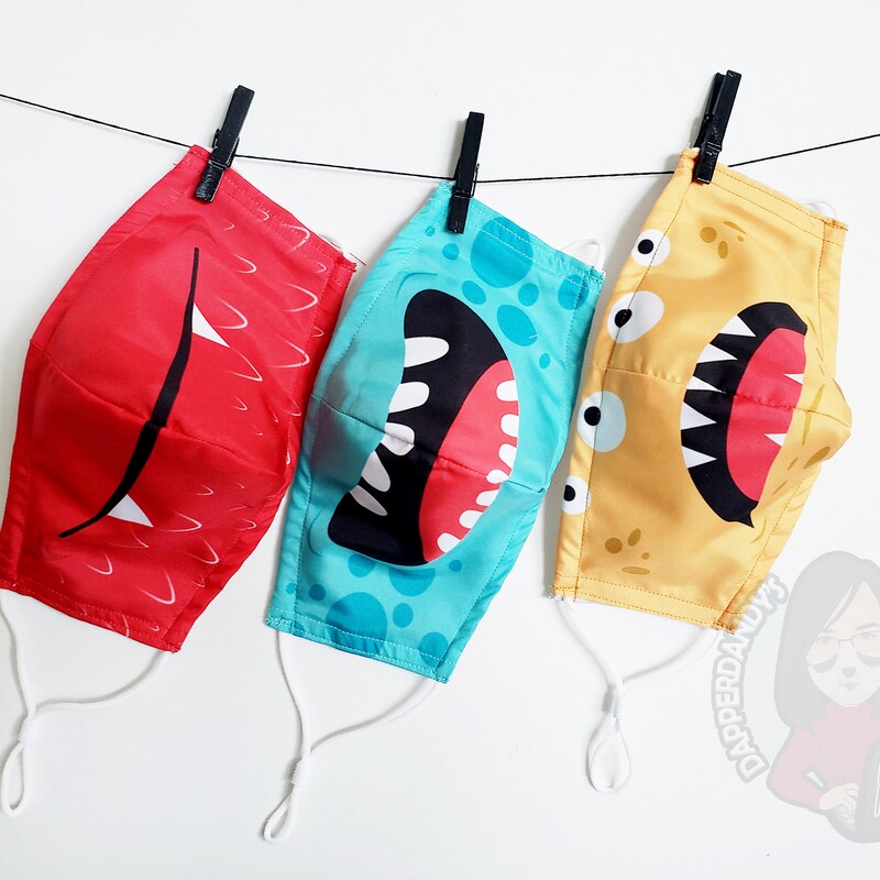 Monster Mask - Etsy