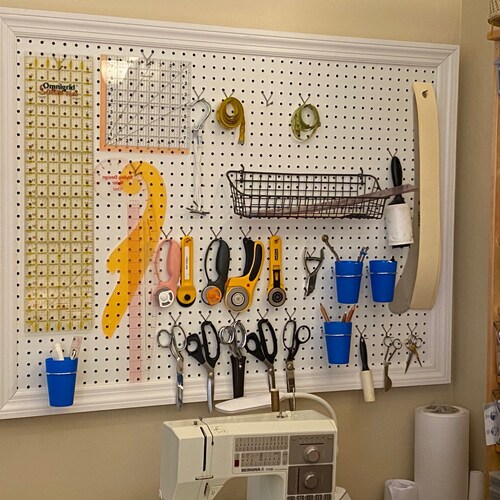 36 X 24 Beautiful Framed Pegboard Peg Board - Etsy