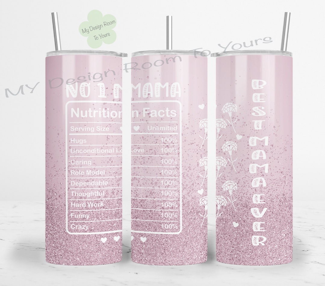 Best Mama Mothers Day 20 Oz Skinny Tumbler Sublimation Design Digital ...