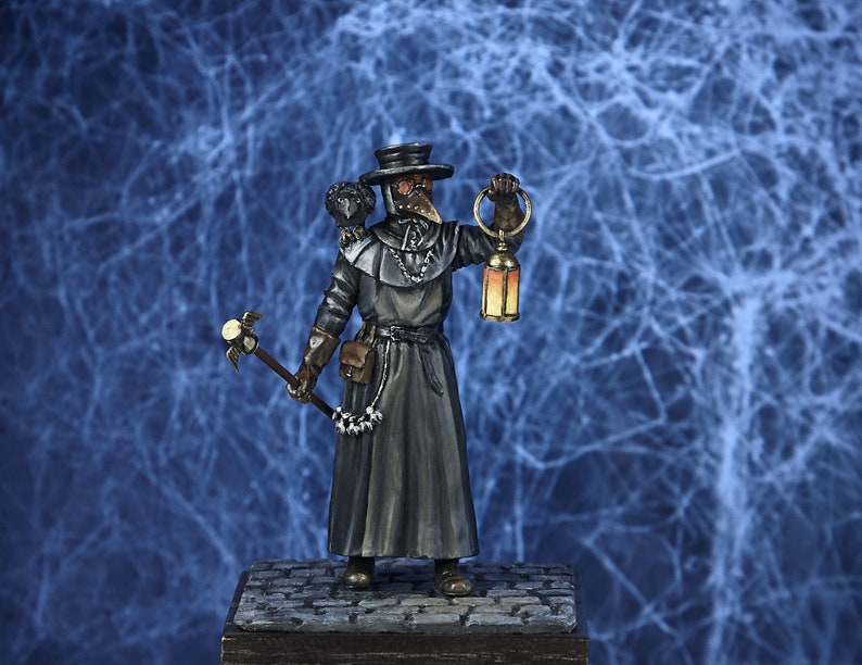 75mm Resin Kit Model Plague Doctor /unassembled | Unpainted - Etsy