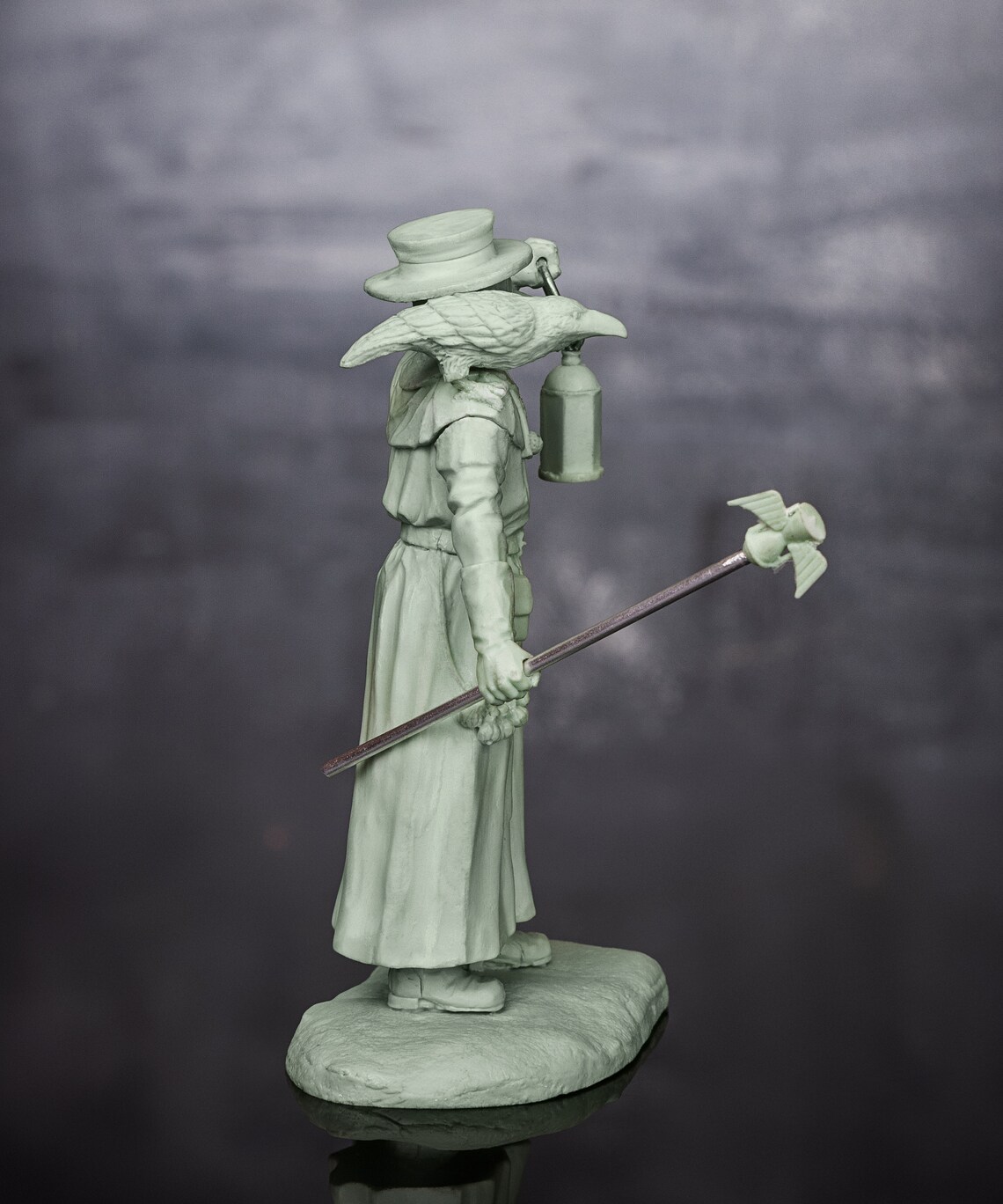 75mm Resin Kit Model Plague Doctor /unassembled Unpainted | Etsy