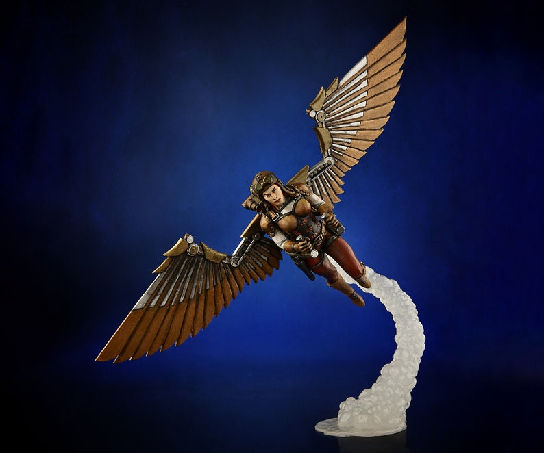 Steampunk Winged Scout Astra 75mm Resin Kit Model 1/24 | Etsy