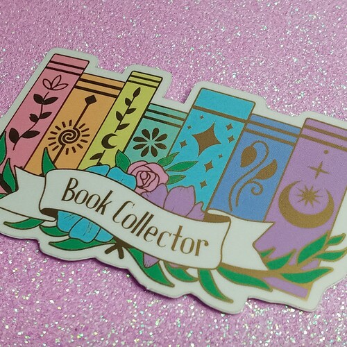 HUGE Reading Sticker Pack Book Nerd Sticker Pack Cute | Etsy