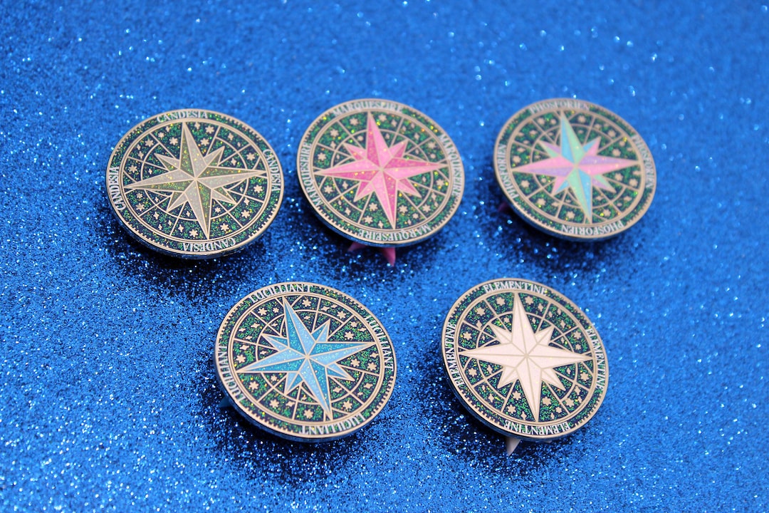 Keeper of the Lost Cities Inspired Bookish Enamel Pin Unmapped Stars ...